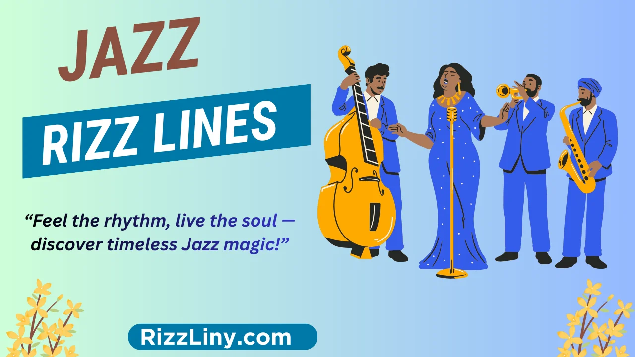 124+ Top Trending Jazz Rizz Lines That’ll Make Your Words Sing 2025