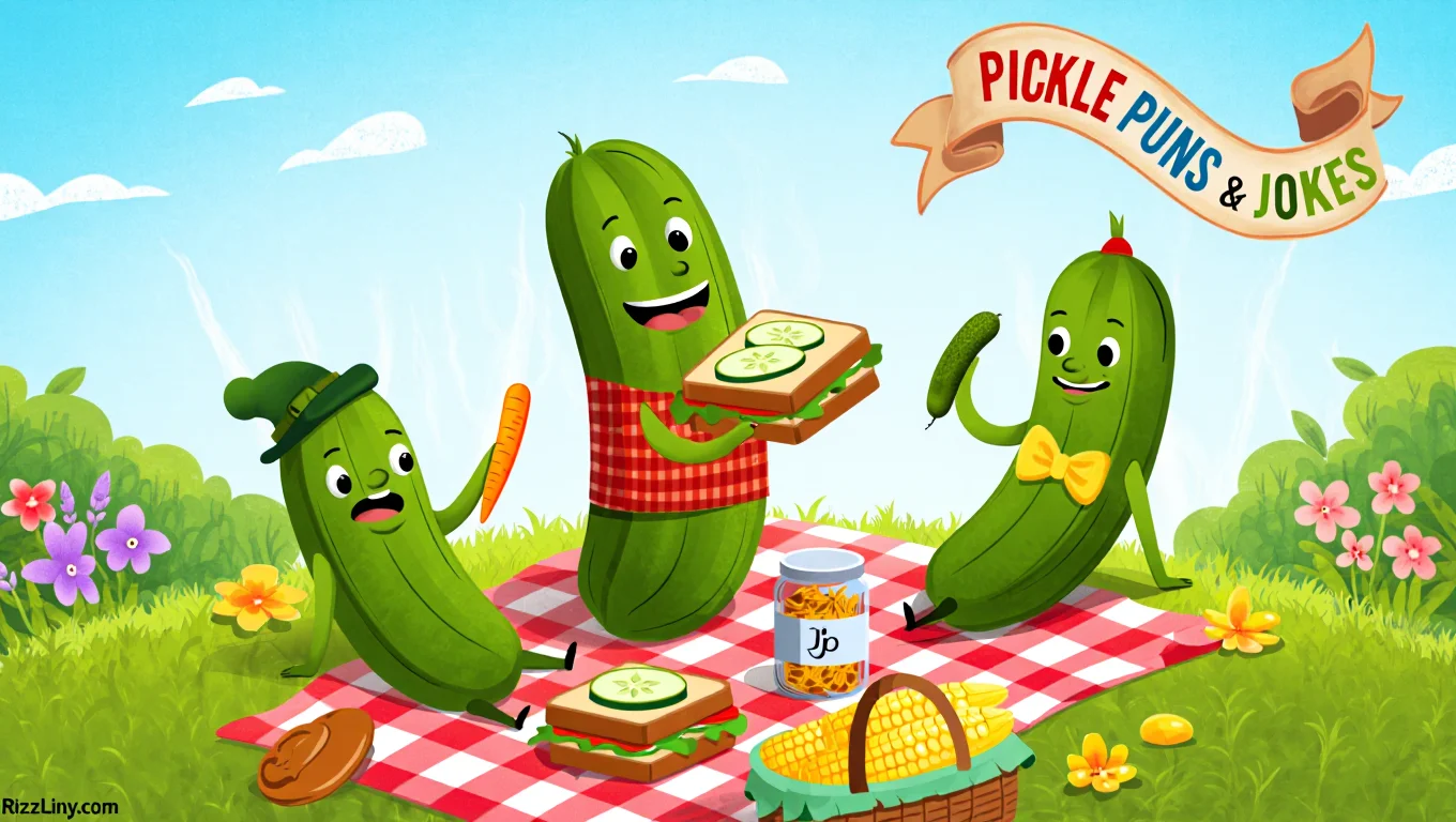 174+ Pickle Humor That Will Make You Relish Every Laugh 2026