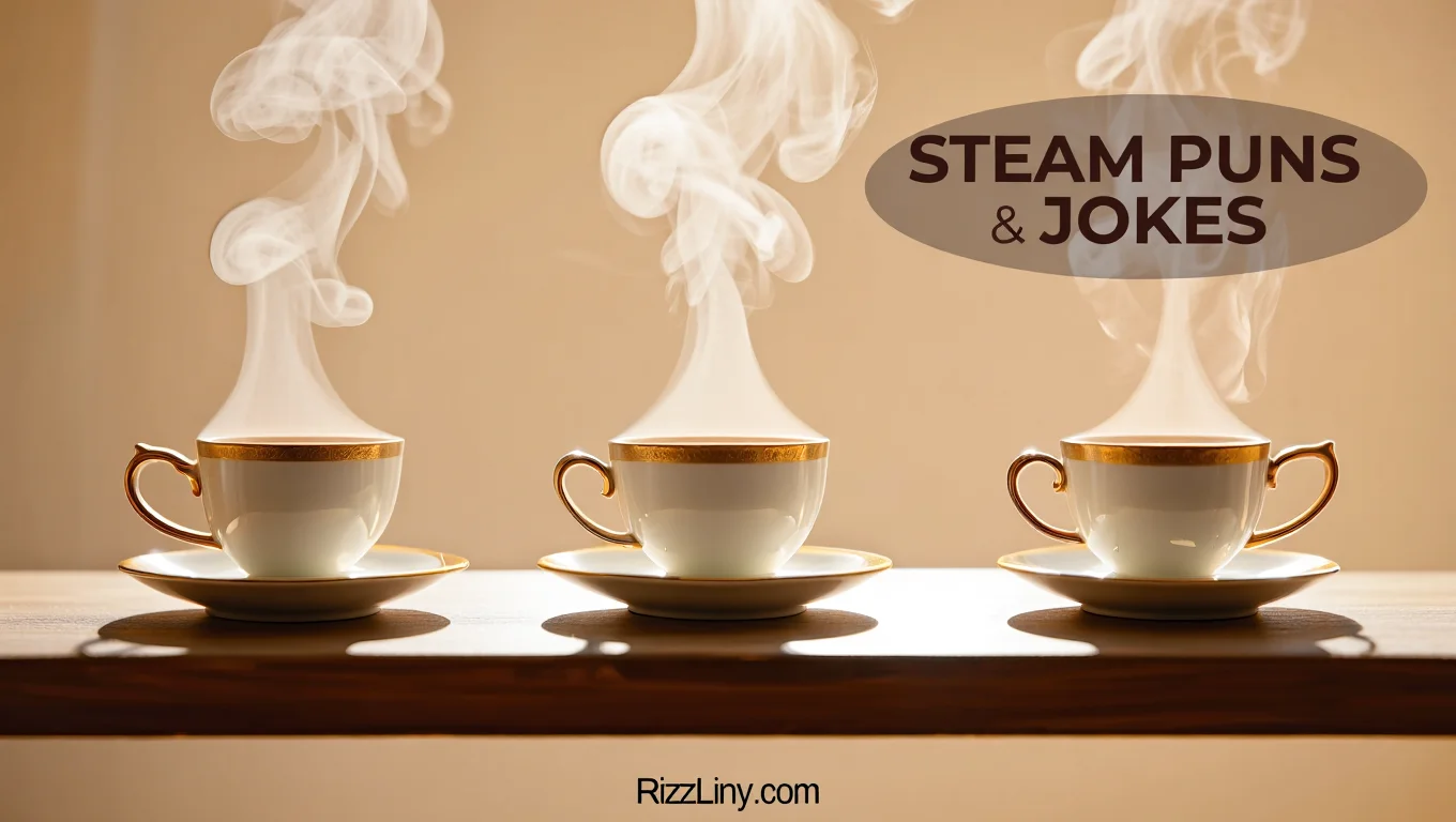 175+ Steam Humor: Fresh Puns, Jokes, and Wordplay That Will Make You ...